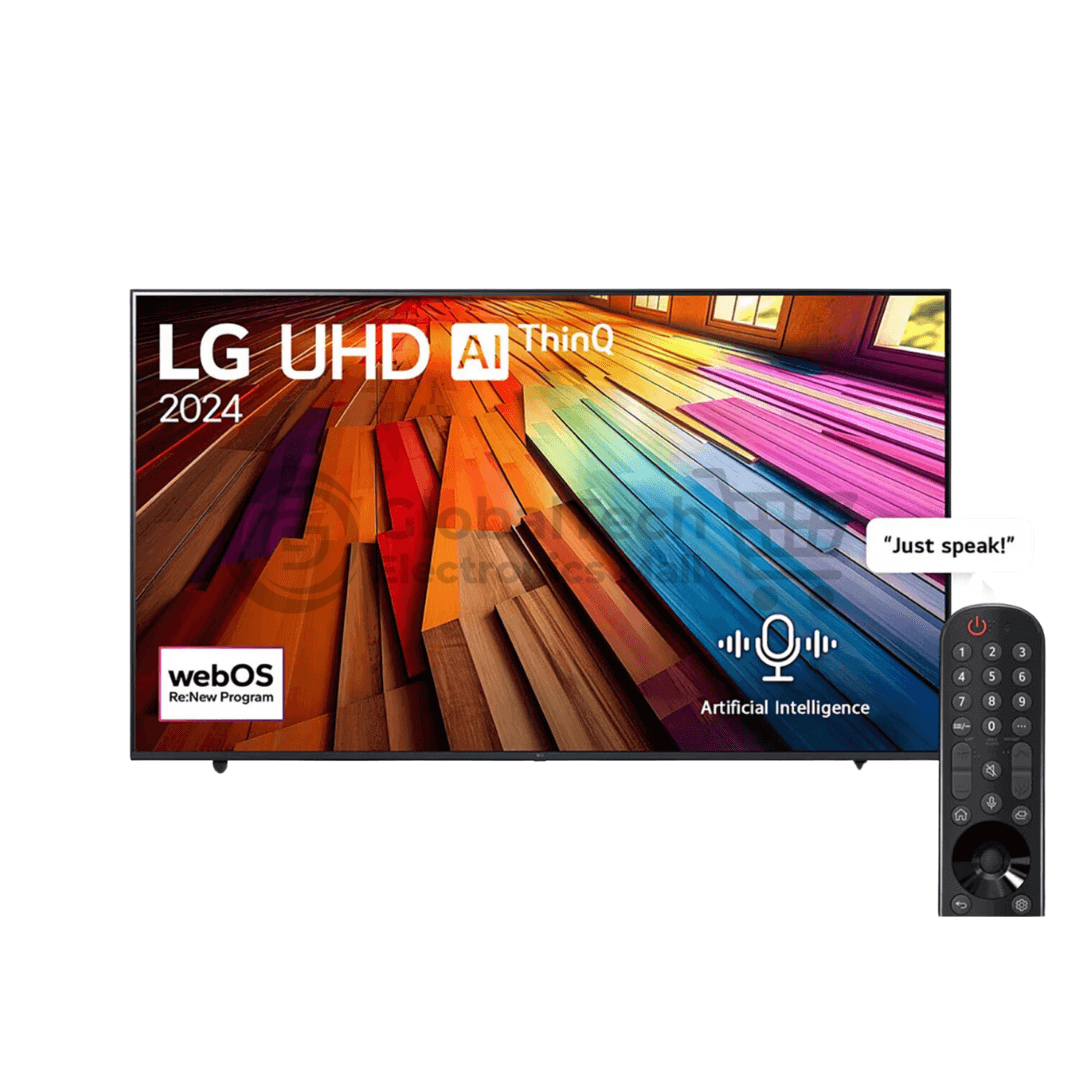 LG 70" UHD UT80 4K Smart TV with AI Magic Remote & webOS » Globaltech ...
